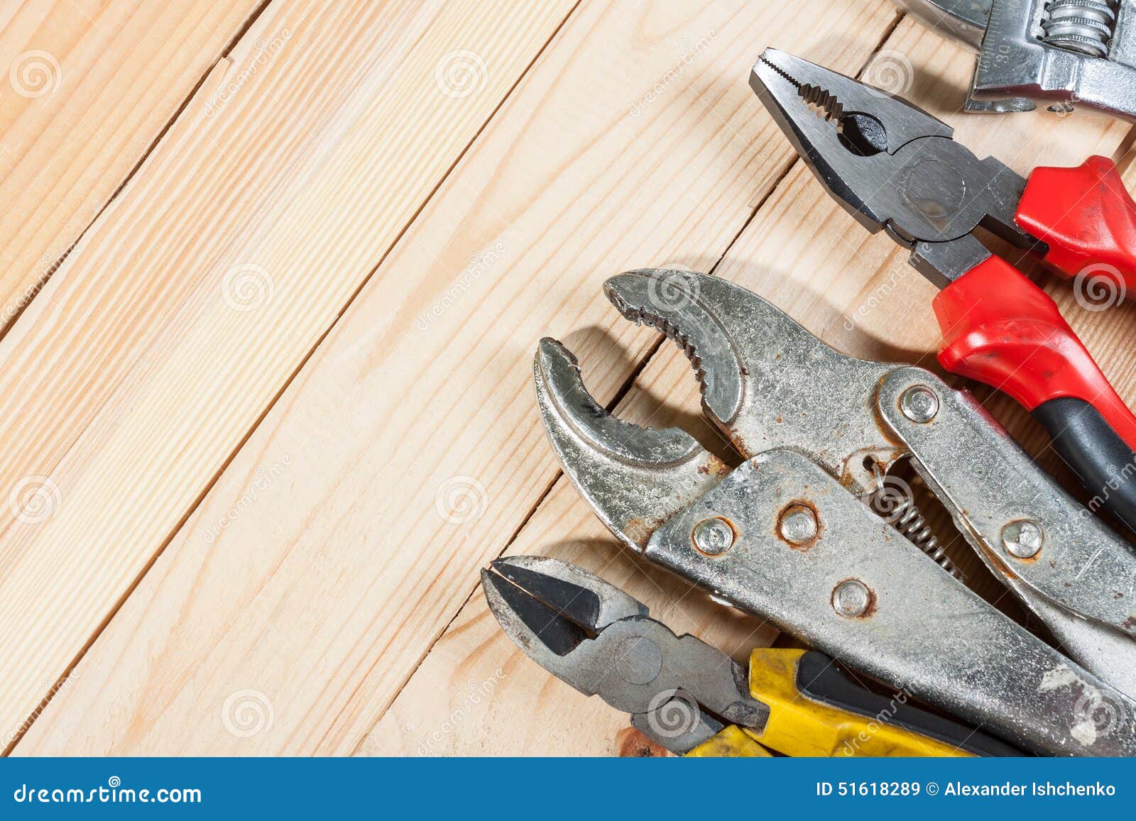 Assorted work tools stock image. Image of improvement - 51618289