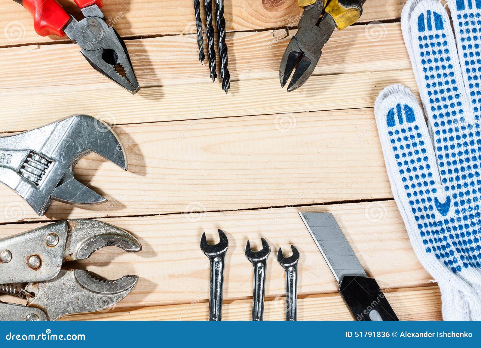 Assorted work tools stock photo. Image of house, concept - 51791836