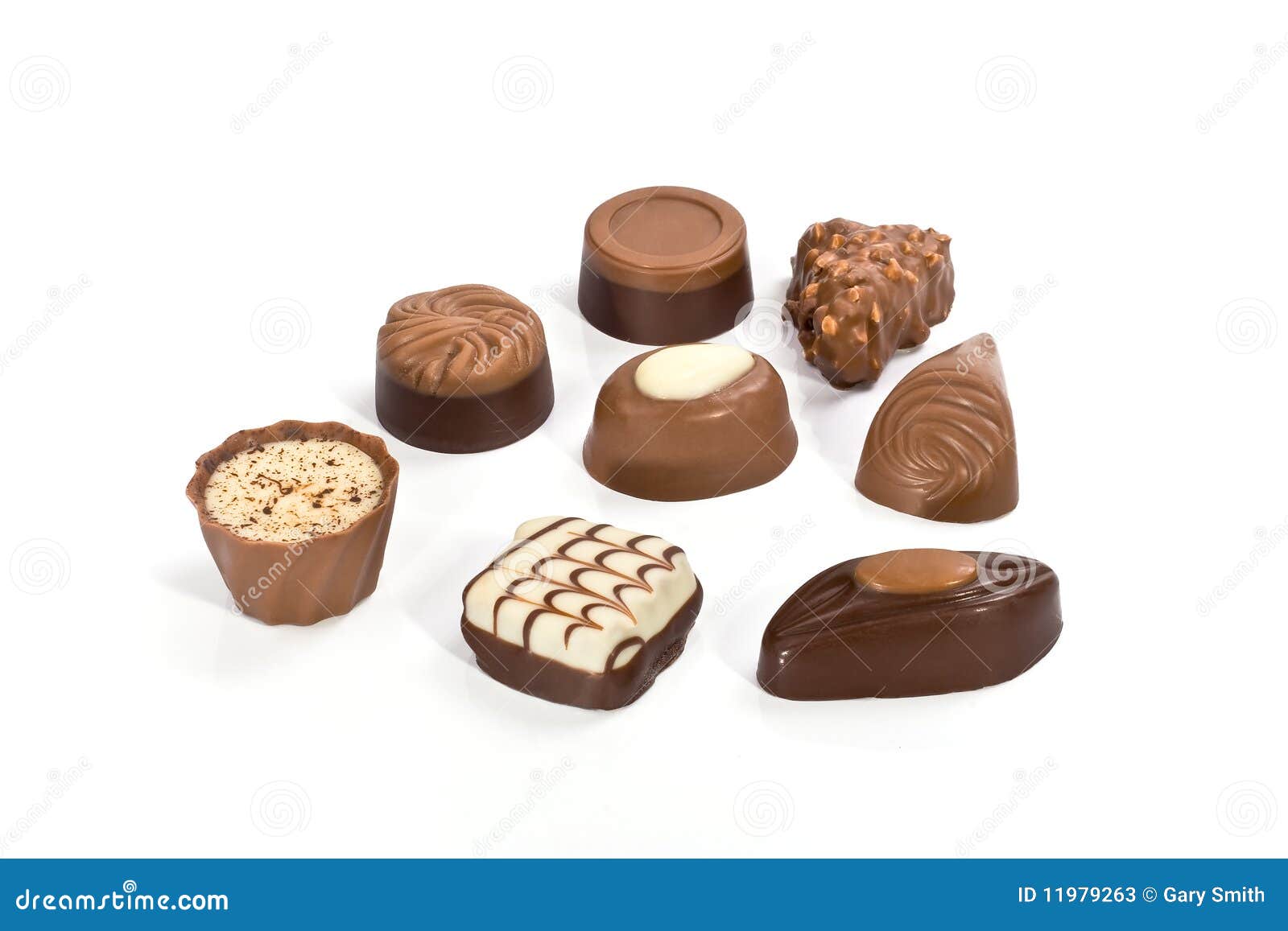 Assortiment de chocolat image stock. Image du plaisir - 11979263