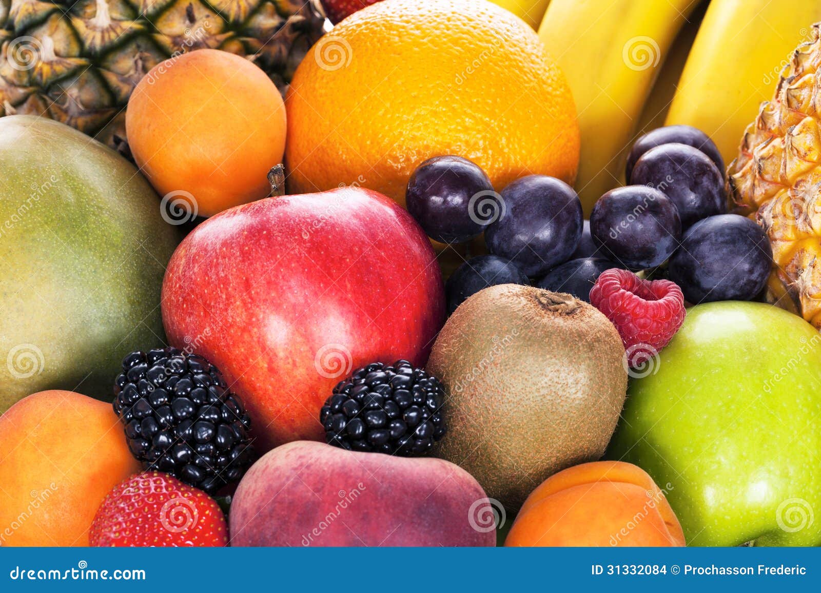 Assortiment Des Fruits Exotiques Photo stock - Image du fond, coloré ...