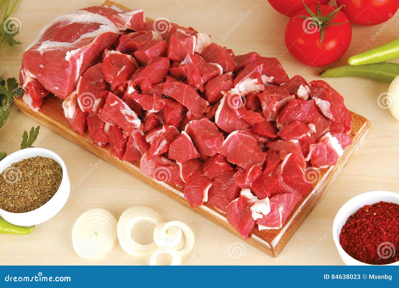 Assortimento Della Carne Grezza Immagine Stock - Immagine di bistecca ...