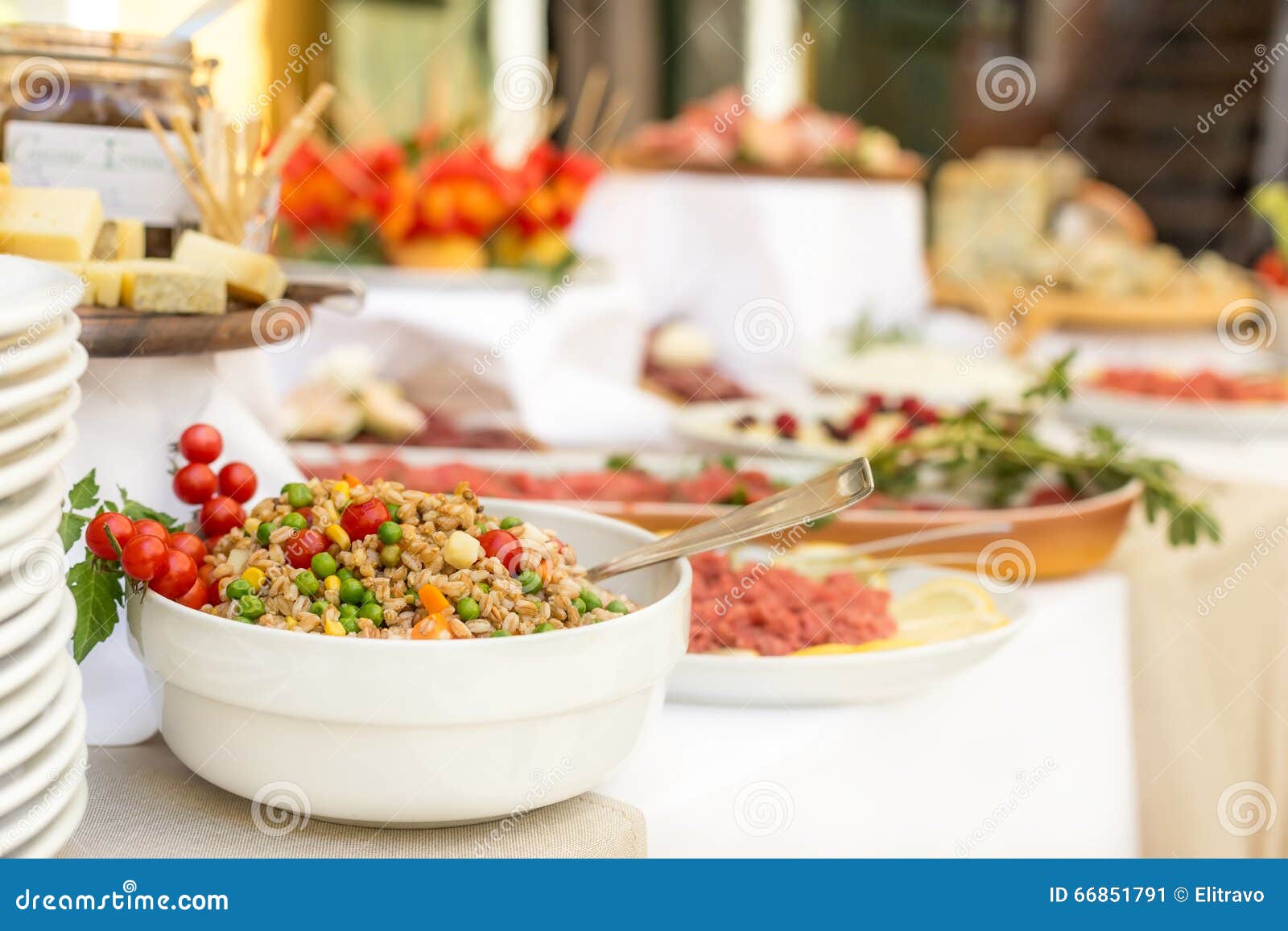Assortment Appetizers and Finger Food Stock Image - Image of cold ...