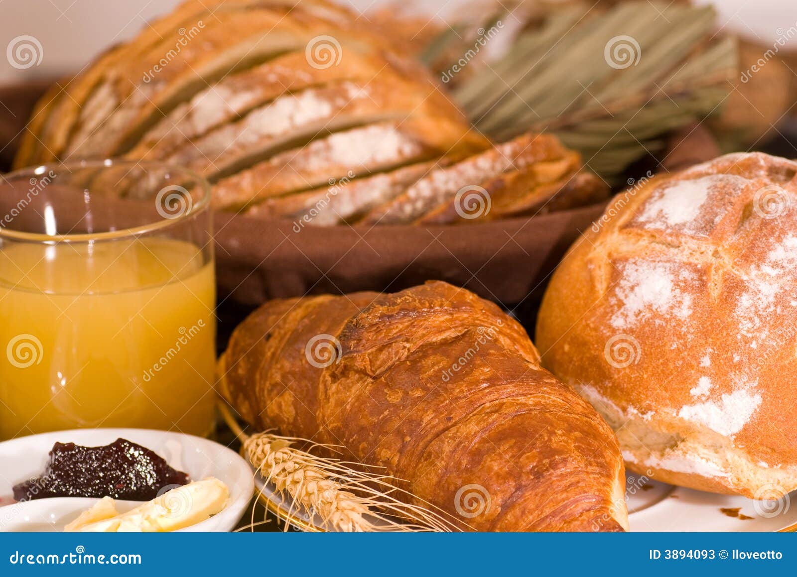 Assortment of baked bread stock image. Image of buns, health - 3894093