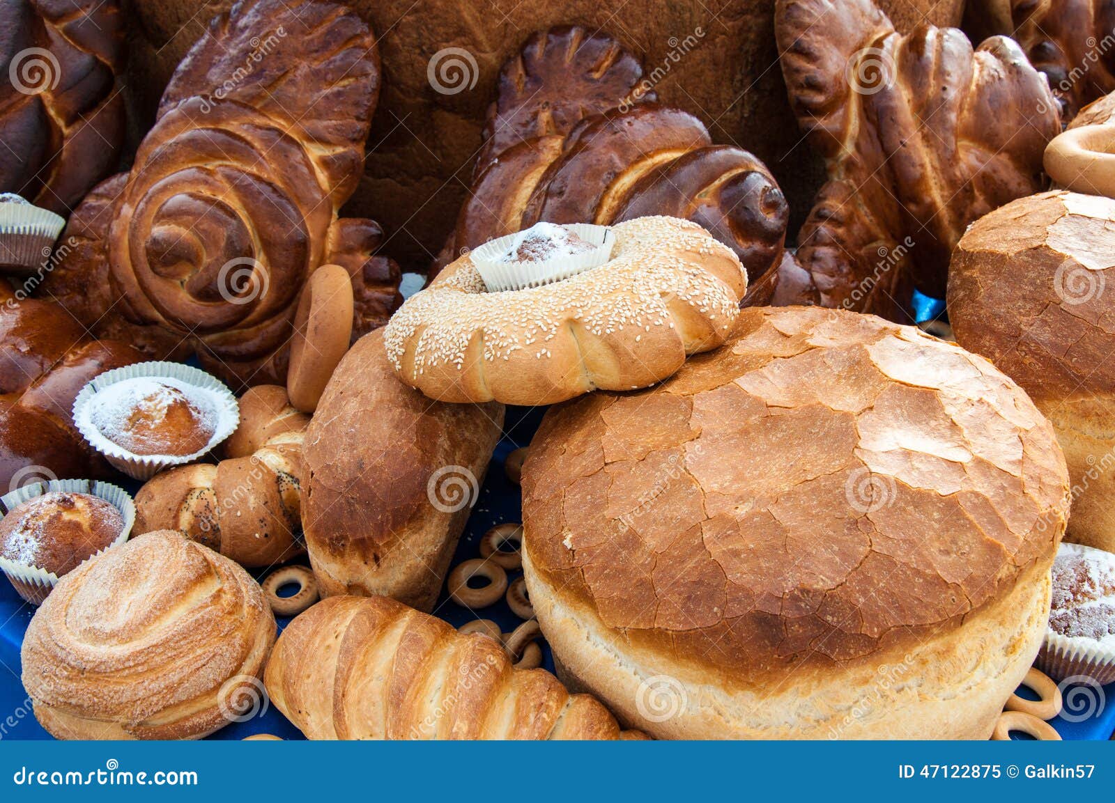 Assortment of Bakery Products Stock Image - Image of dinner, bake: 47122875