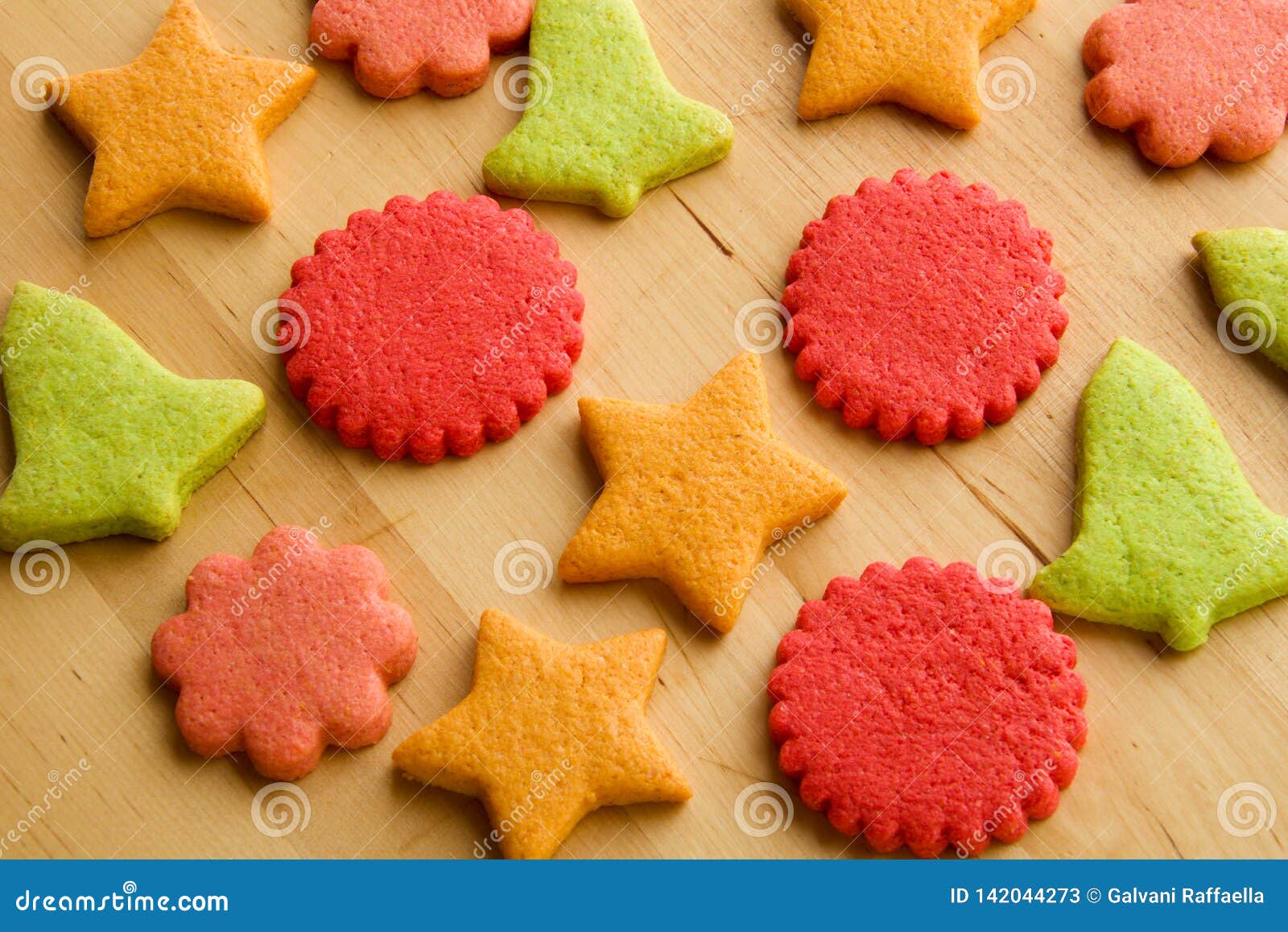 Assortment of Biscuits in Different Shapes for Easter Stock Image ...