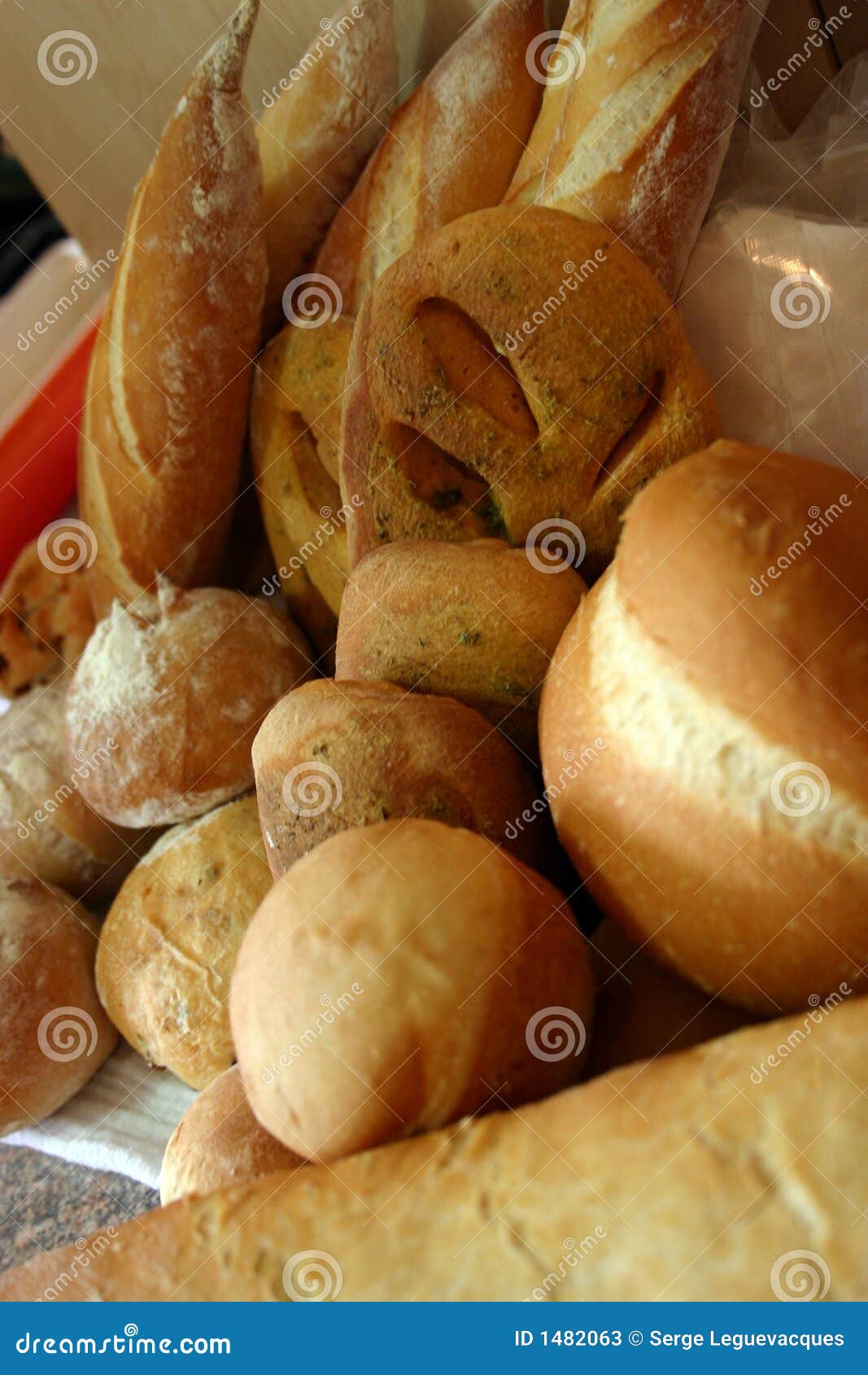 Assortment of bread 2 stock image. Image of bakery, exotic - 1482063