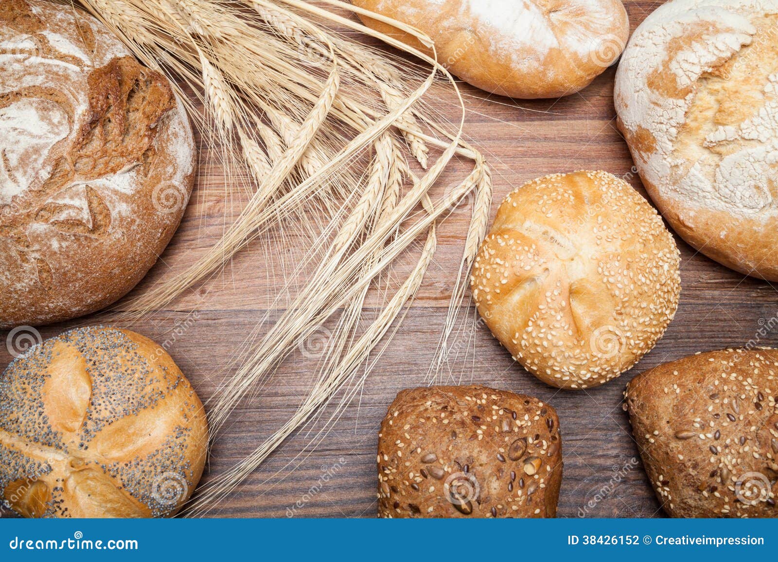 Assortment of bread stock photo. Image of traditional - 38426152