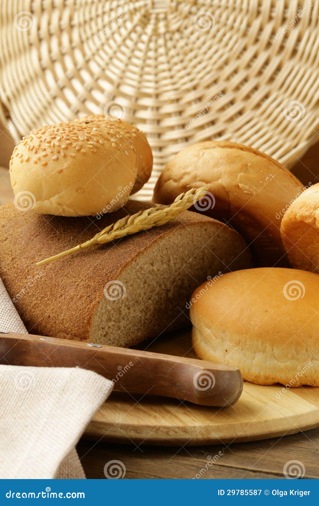 Assortment bread stock image. Image of assortment, bake - 29785587