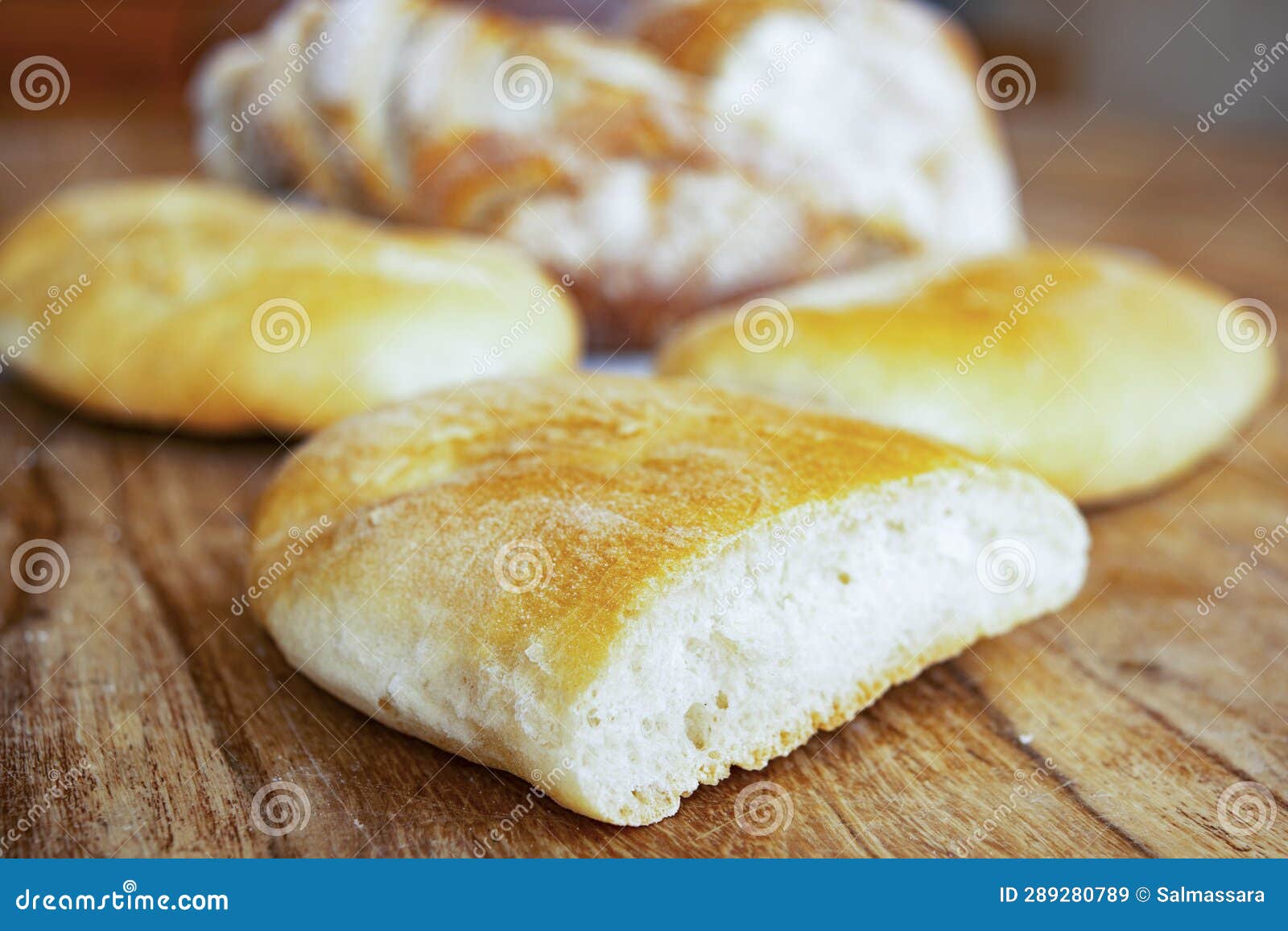 Assortment of Breads and Rolls Stock Image - Image of roll, wholegrain ...