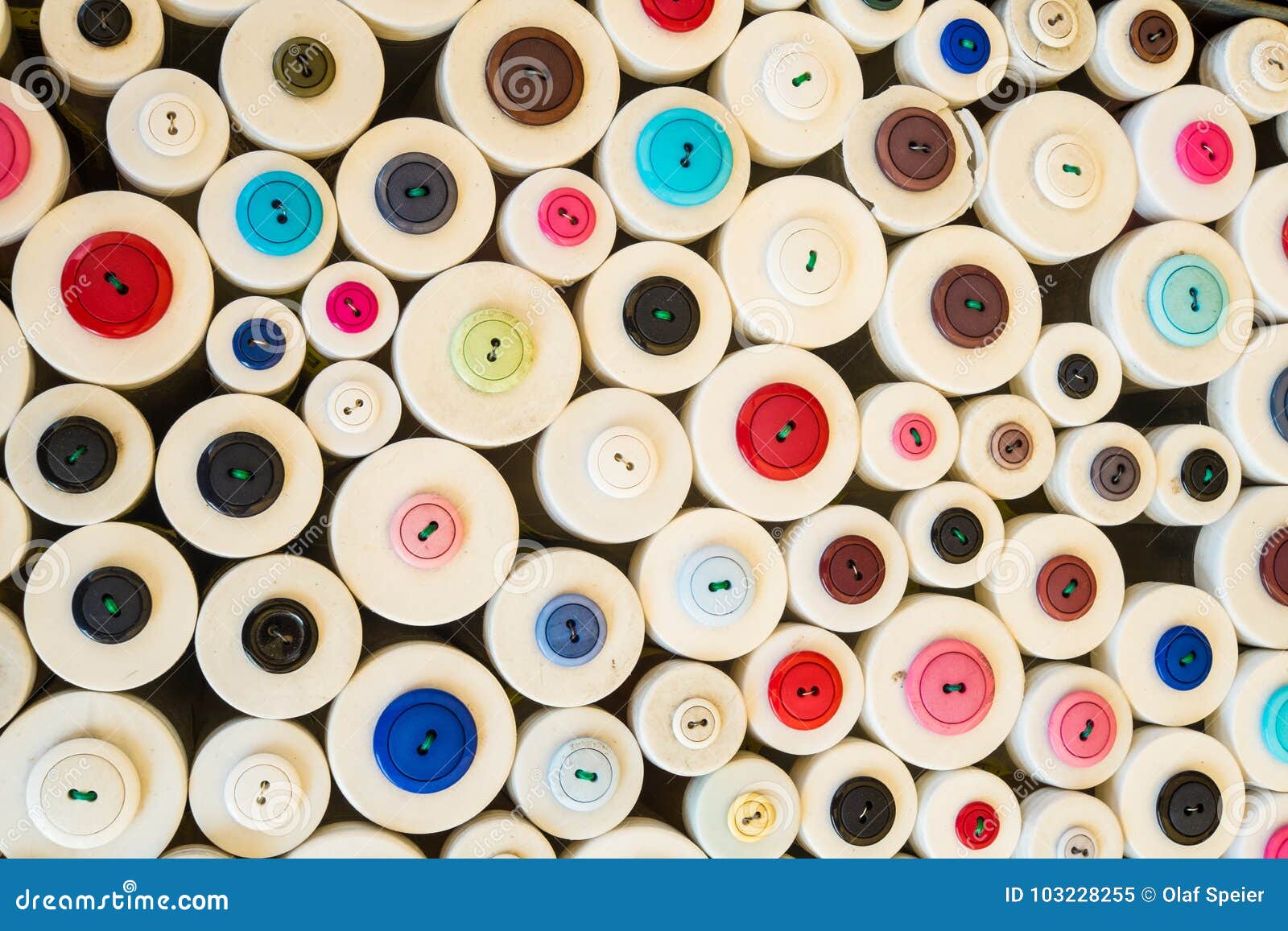 Assortment of buttons stock image. Image of horizontal - 103228255