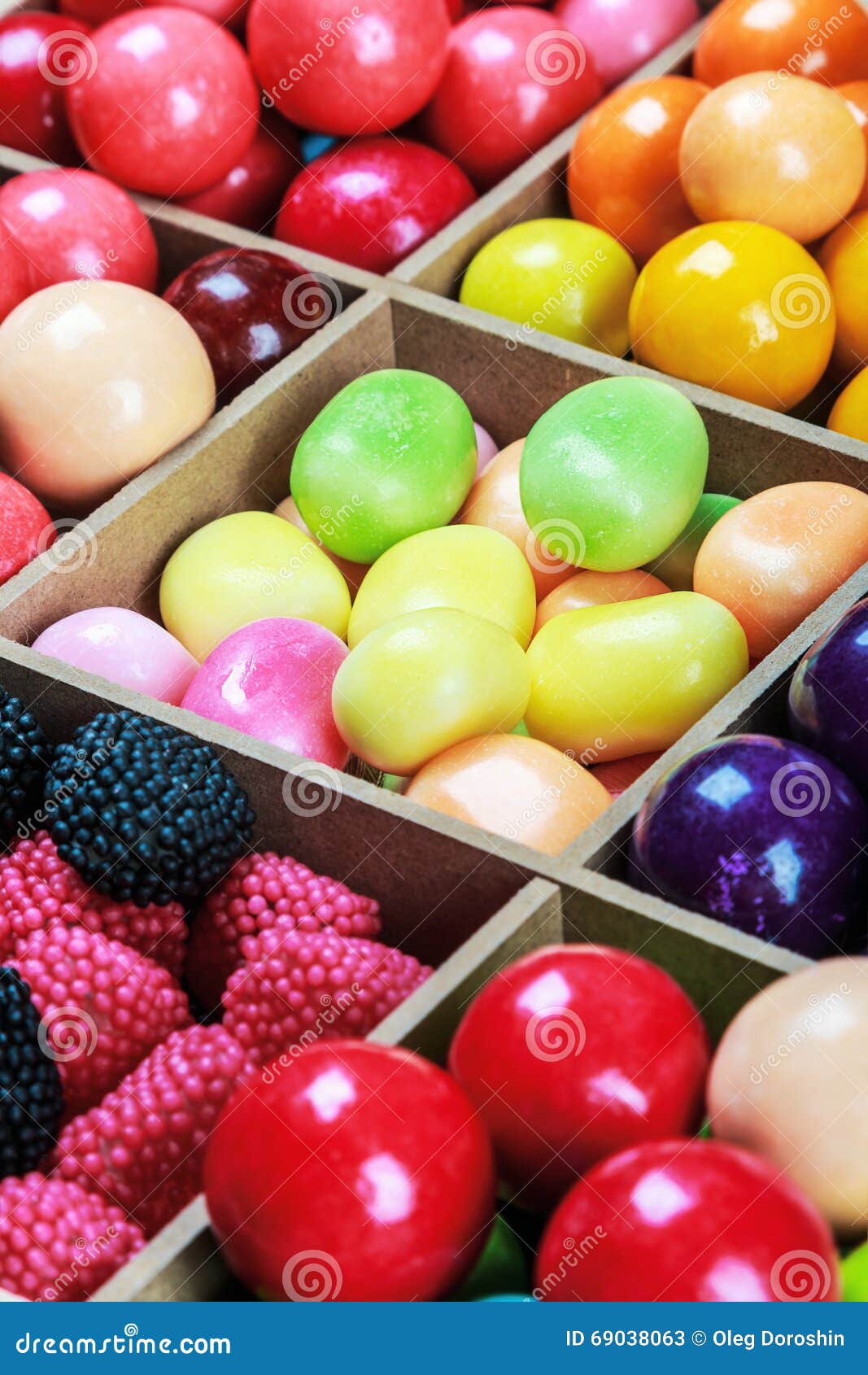 Assortment of Candy and Gum Stock Image - Image of licorice ...