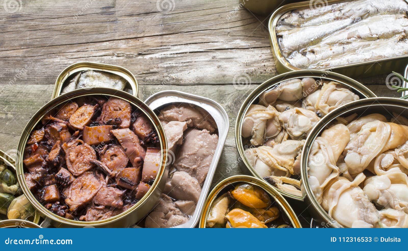 Assortment of Cans of Canned Stock Image - Image of green, ingredient ...