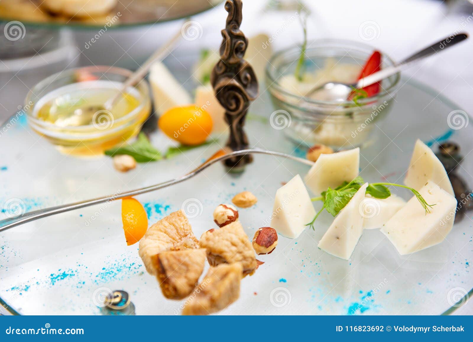 Assortment of Cheese. Composition of Different Varieties of Cheese with ...