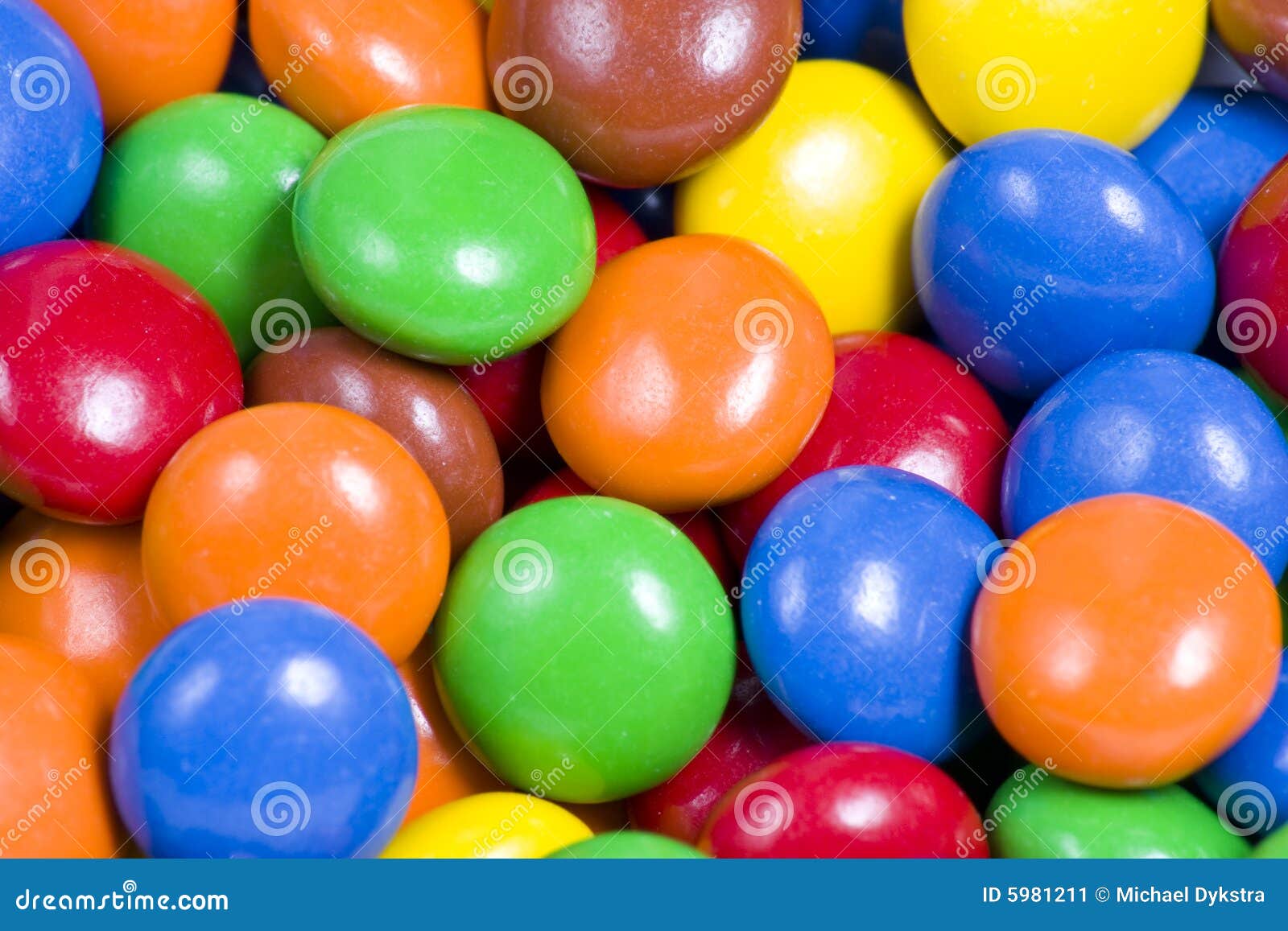 Assortment of Colorful Chocolate Candies Stock Image - Image of color ...