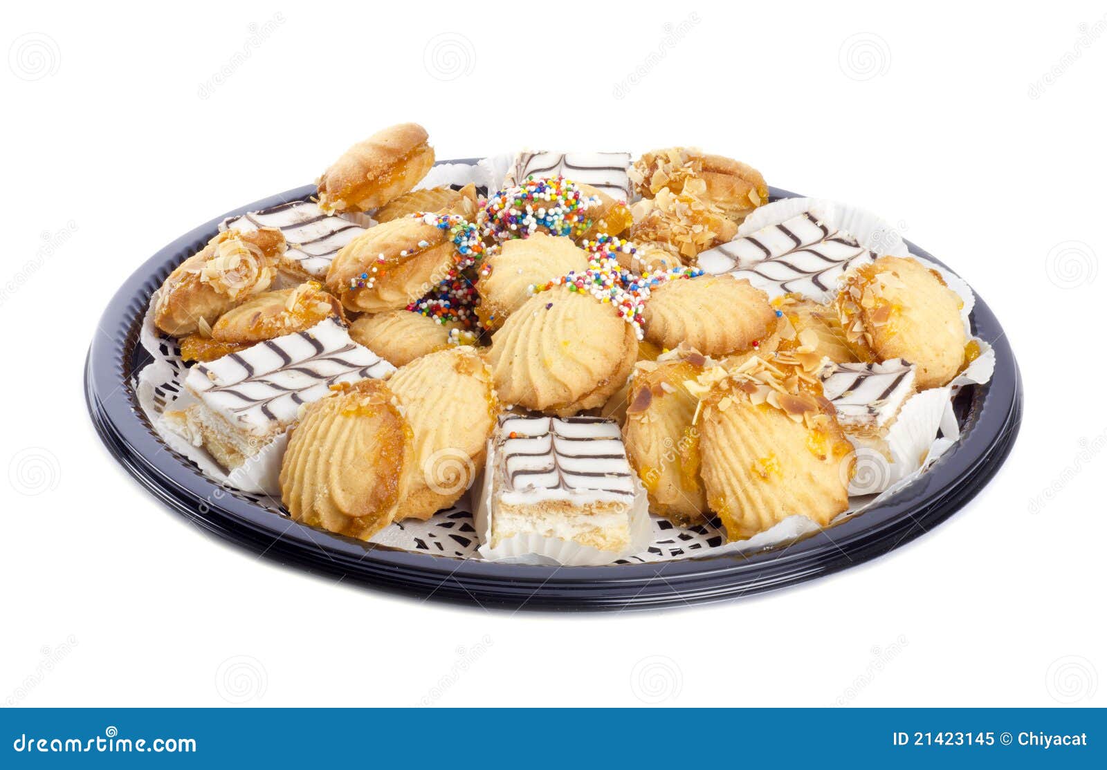 Assortment of Cookies stock image. Image of dessert, cookie - 21423145