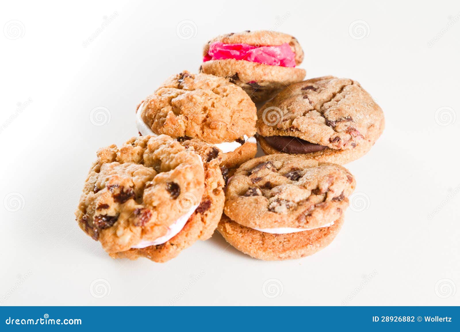 Assortment of cookies stock photo. Image of biscuit, isolated - 28926882