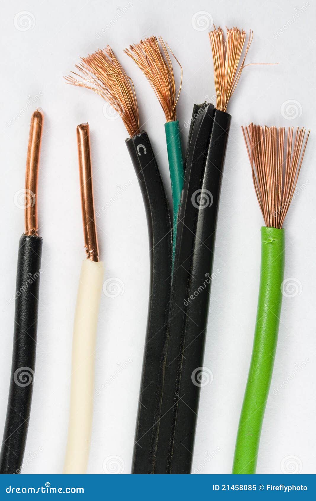 Assortment of Copper Wire stock image. Image of electricity - 21458085