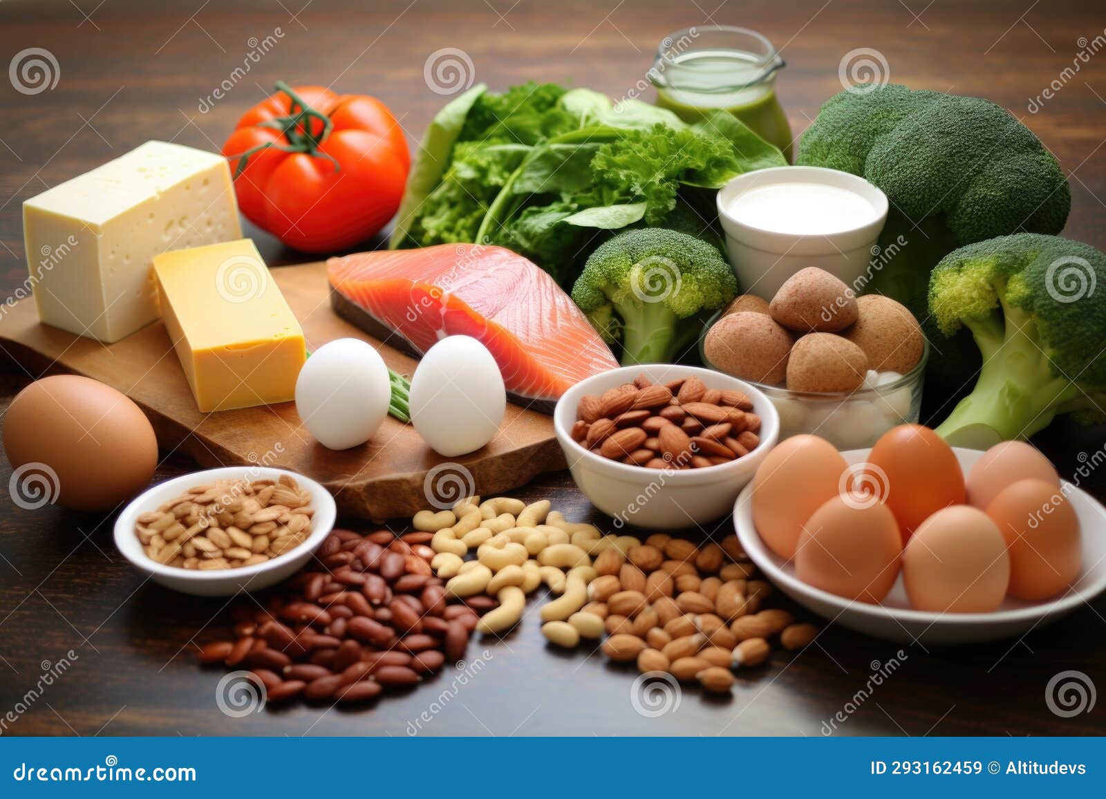 An Assortment of Dietary Food Items for a Specific Food Intolerance ...