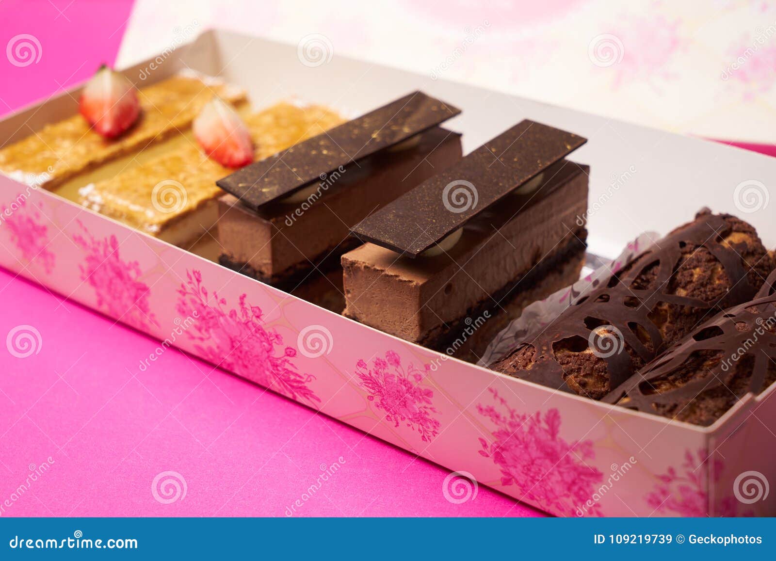Assortment of Different Cakes Stock Image - Image of glazy, biscuit ...