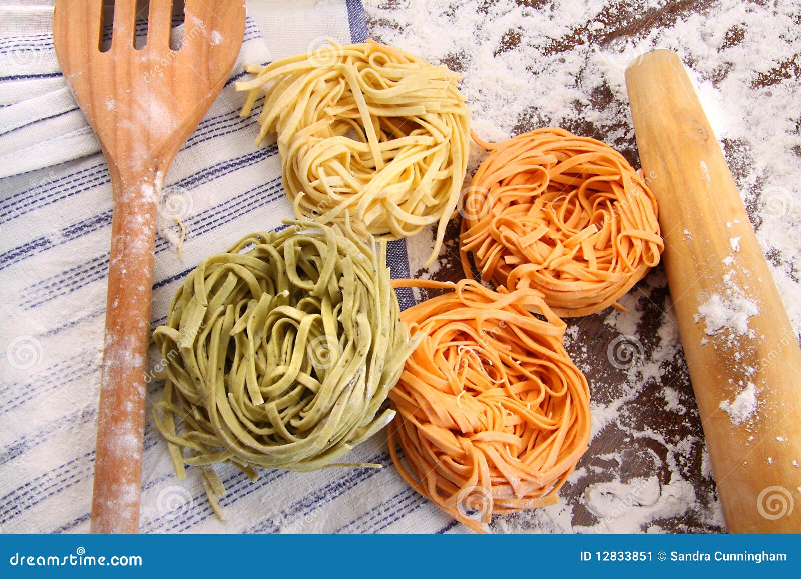Assortment of Different Italian Pasta Stock Image - Image of object ...