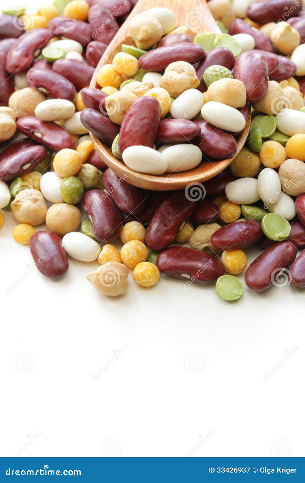 Assortment of Different Types of Beans Stock Image - Image of group ...