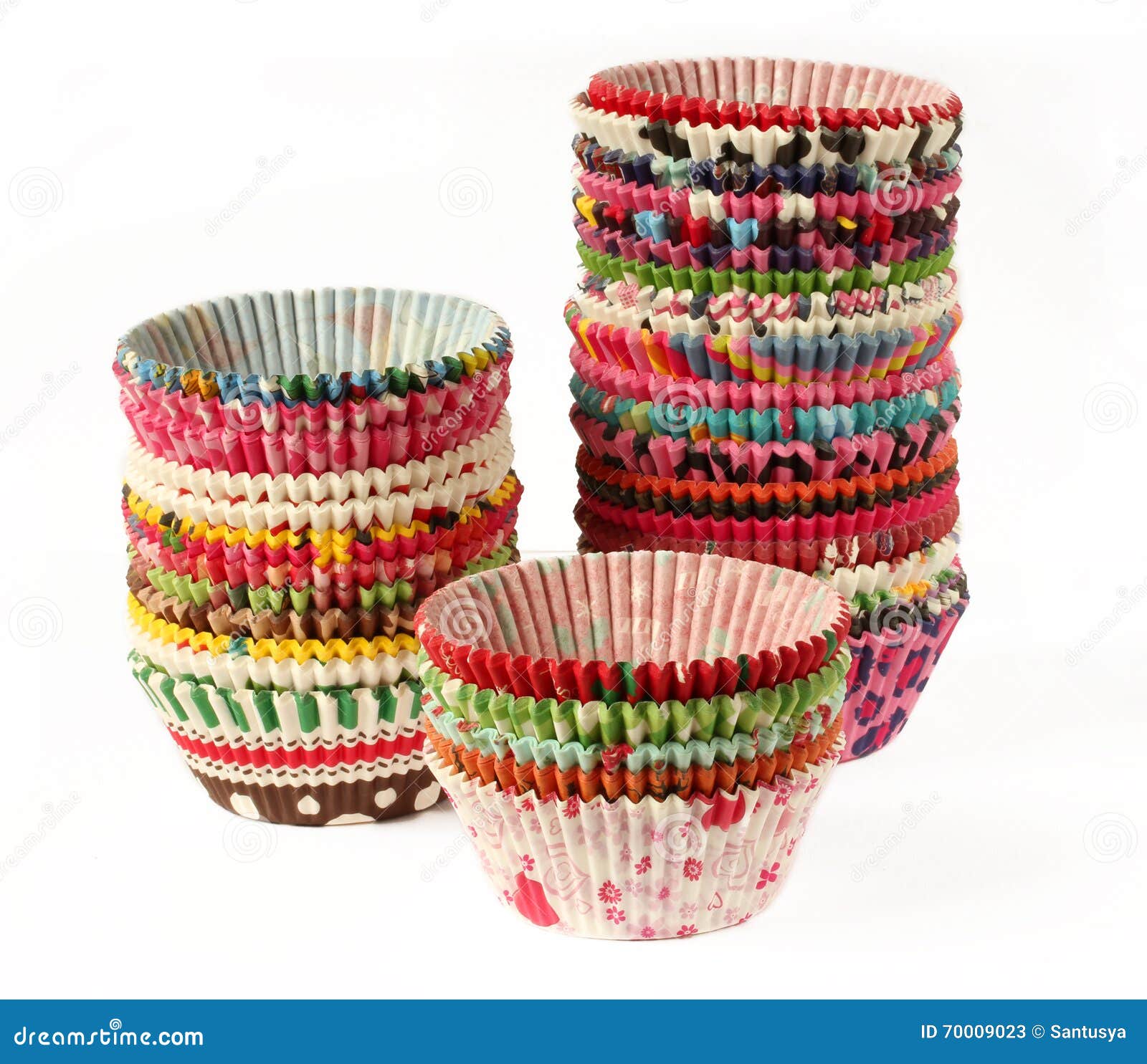 Assortment Forms for Baking Isolated Stock Image - Image of drawing ...