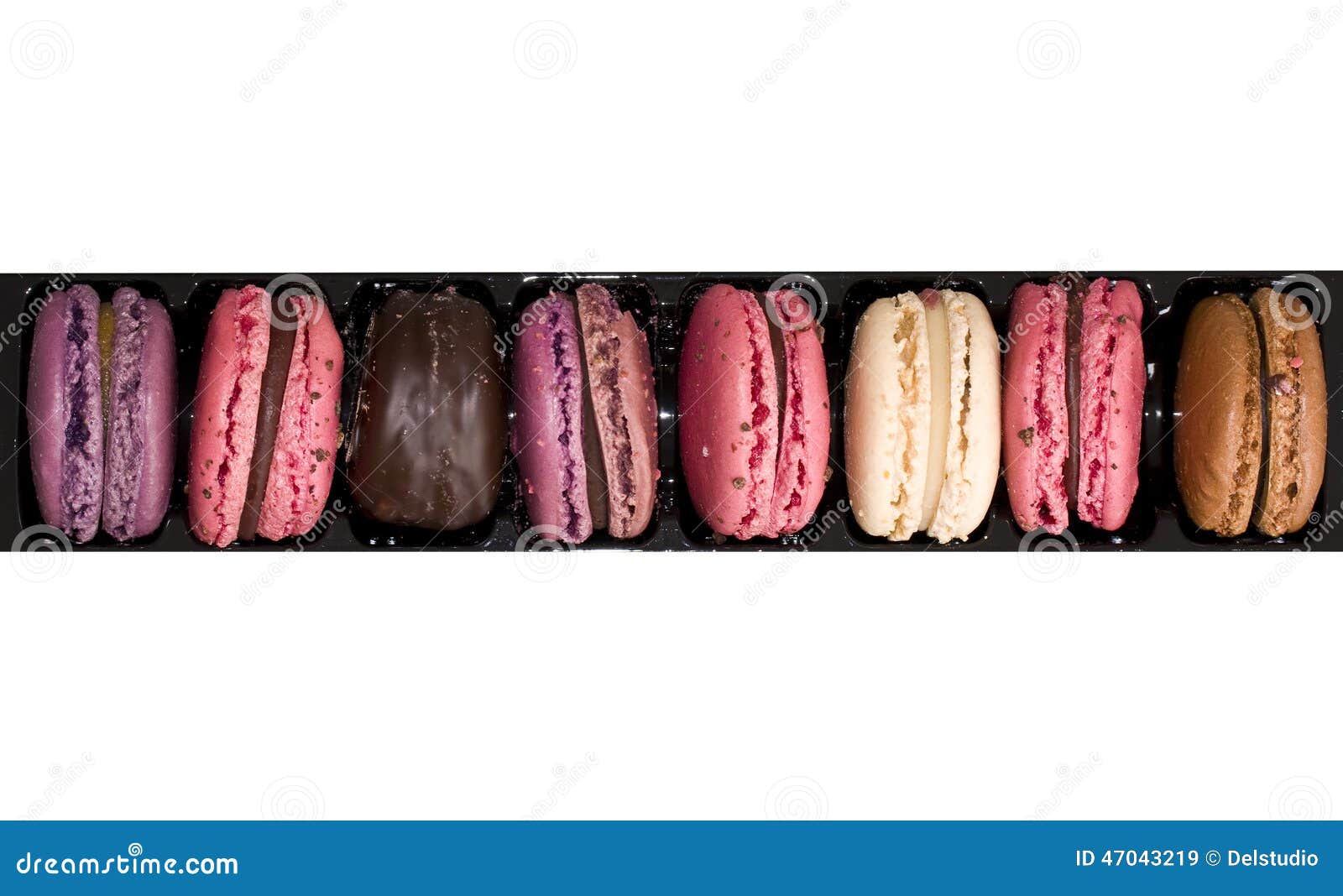 Assortment of French Macarons Stock Image - Image of macarons, french ...