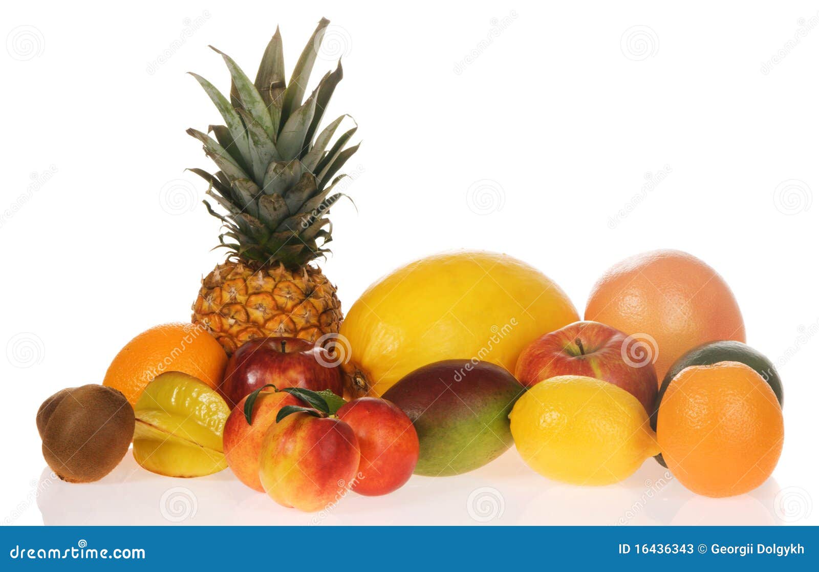 Assortment of fresh fruits stock image. Image of carambola - 16436343