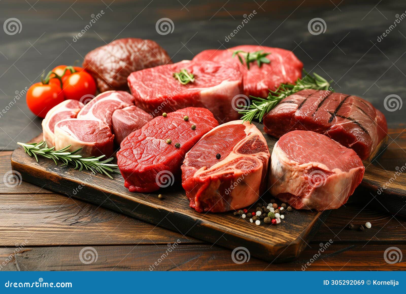 Types Of Beef Cuts From A Cow On A White Background Cartoon Vector ...
