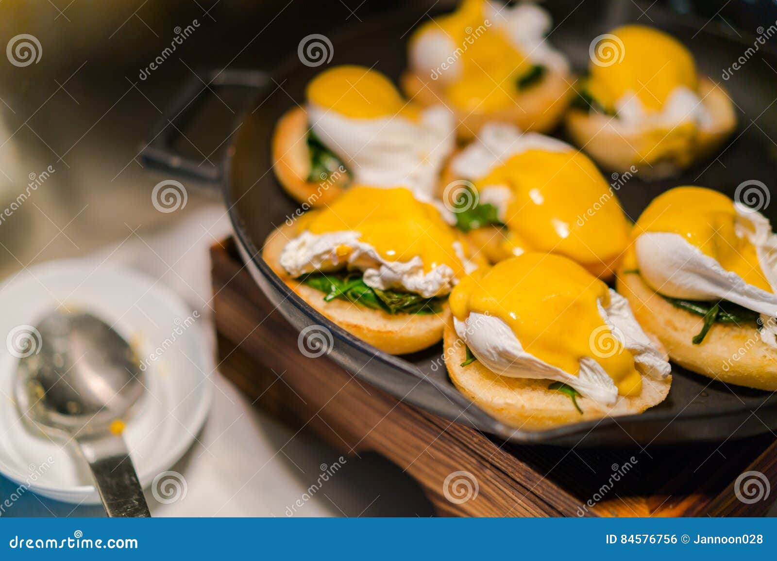 Assortment of Fresh Pastry on Table in Buffet . Stock Photo - Image of ...
