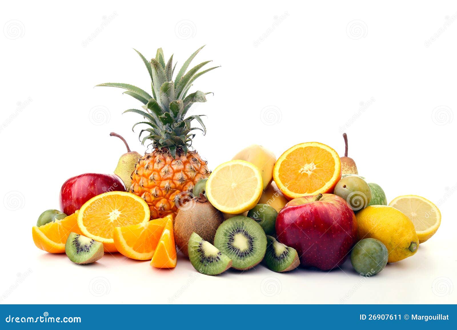 Assortment of fruit stock image. Image of juicy, citrus - 26907611