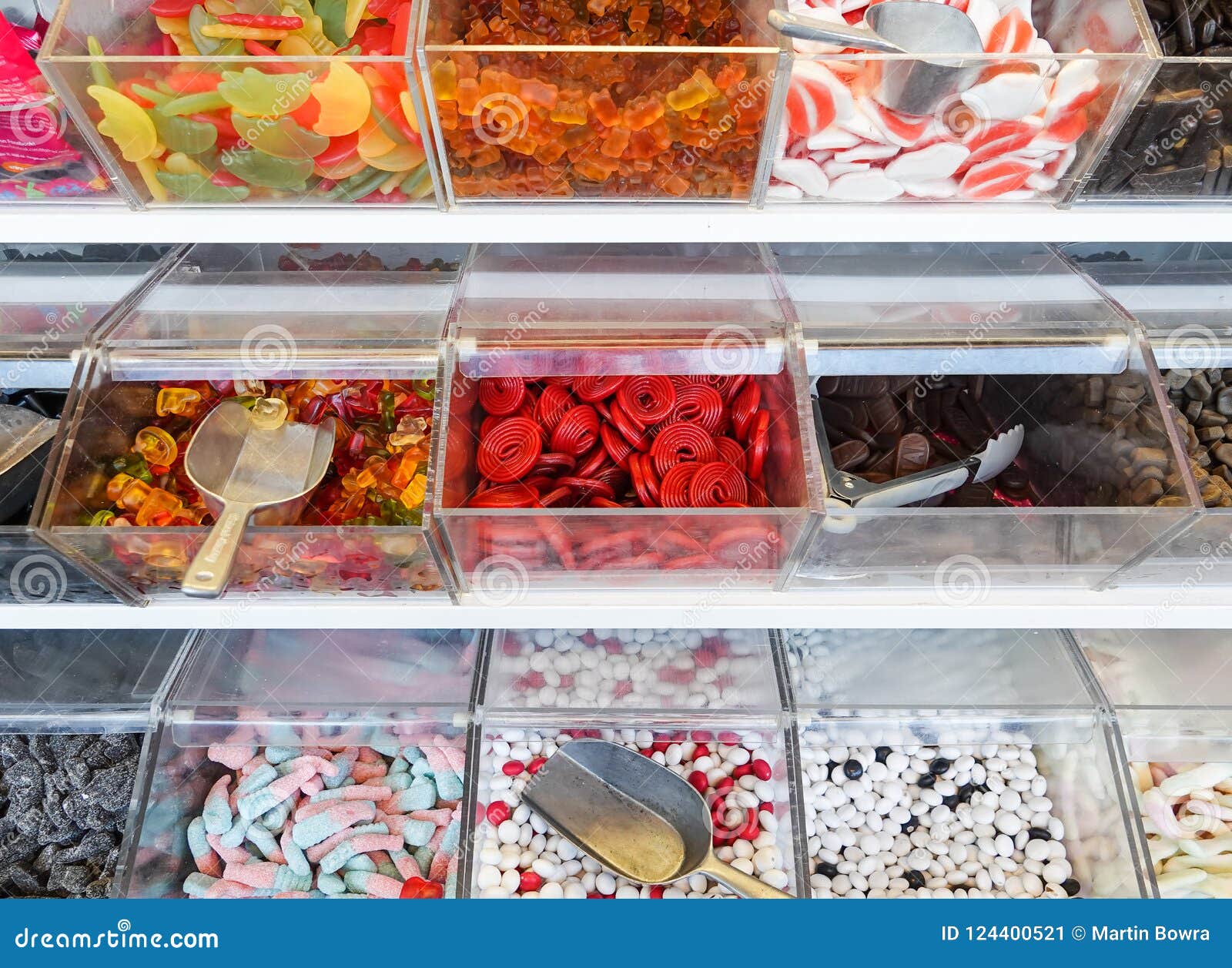 An Assortment of Gummy Sugar Candy Stock Image - Image of heap, candy ...