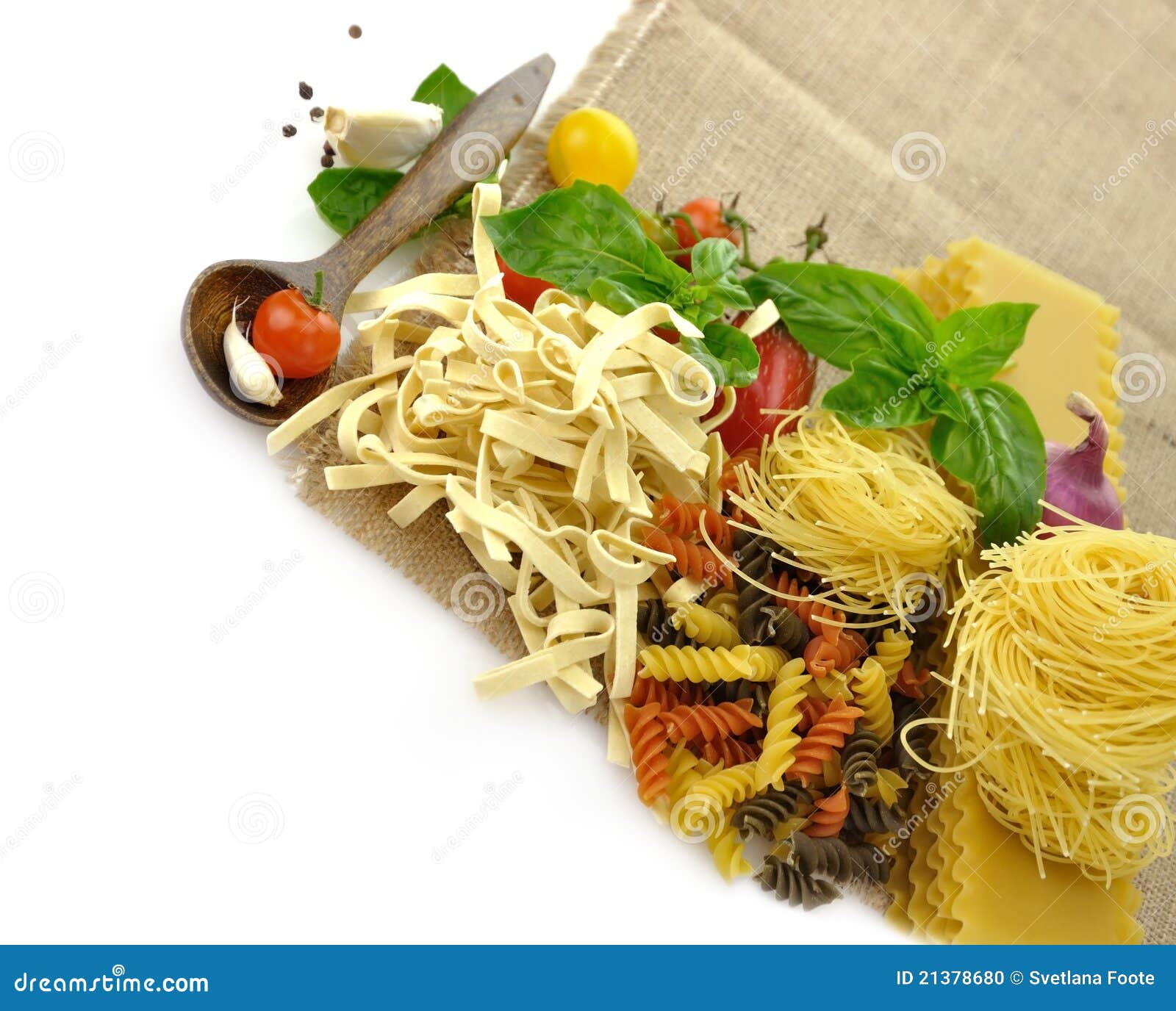 Assortment of Italian Pasta Stock Photo - Image of food, healthy: 21378680