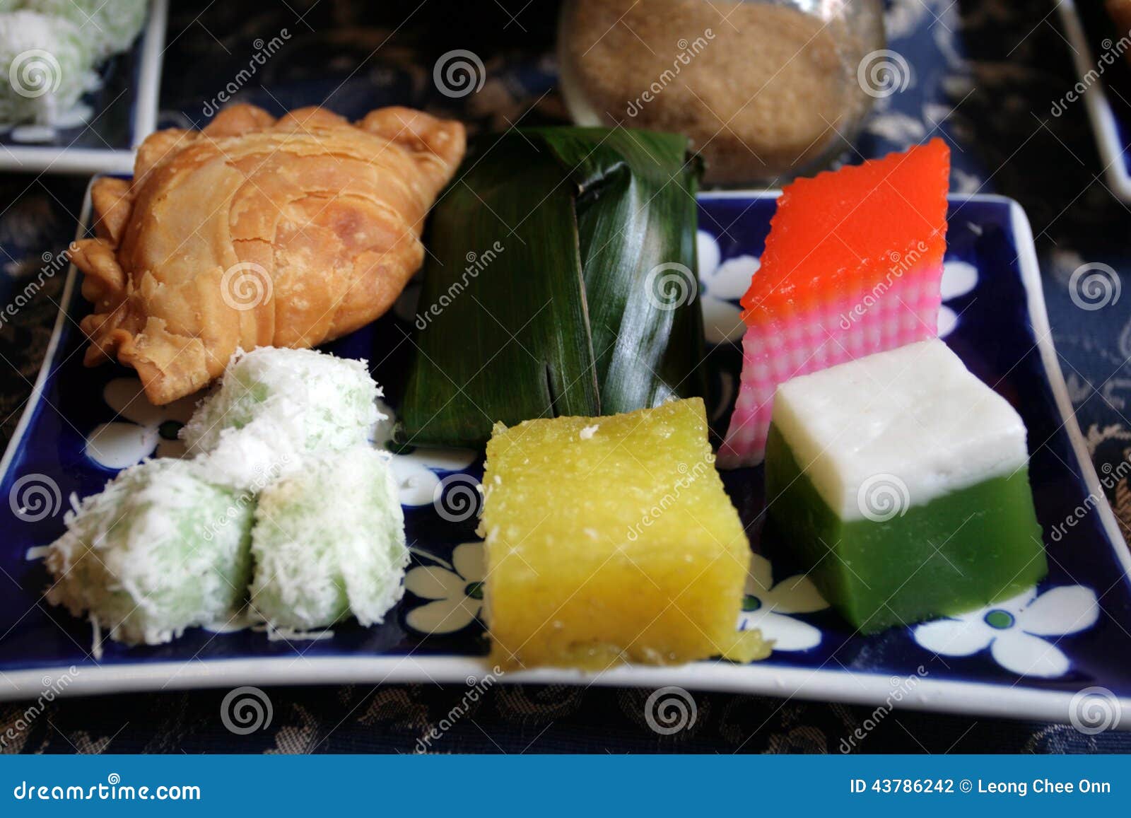 Assortment of kuih stock photo. Image of exotic, colorful - 43786242