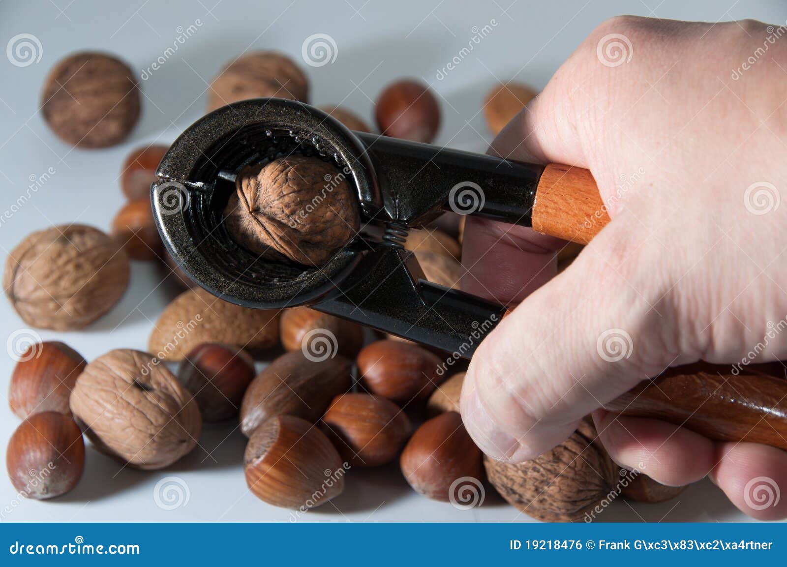 Assortment of Nuts stock photo. Image of nutrition, open - 19218476