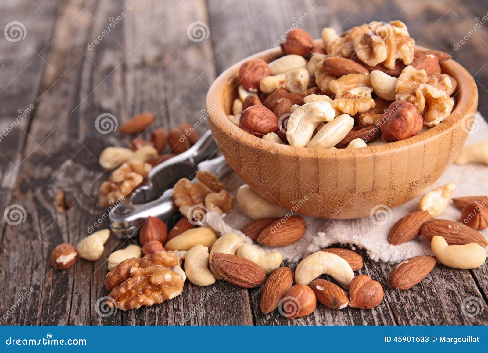 Assortment of nuts stock image. Image of assorted, nuts - 45901633
