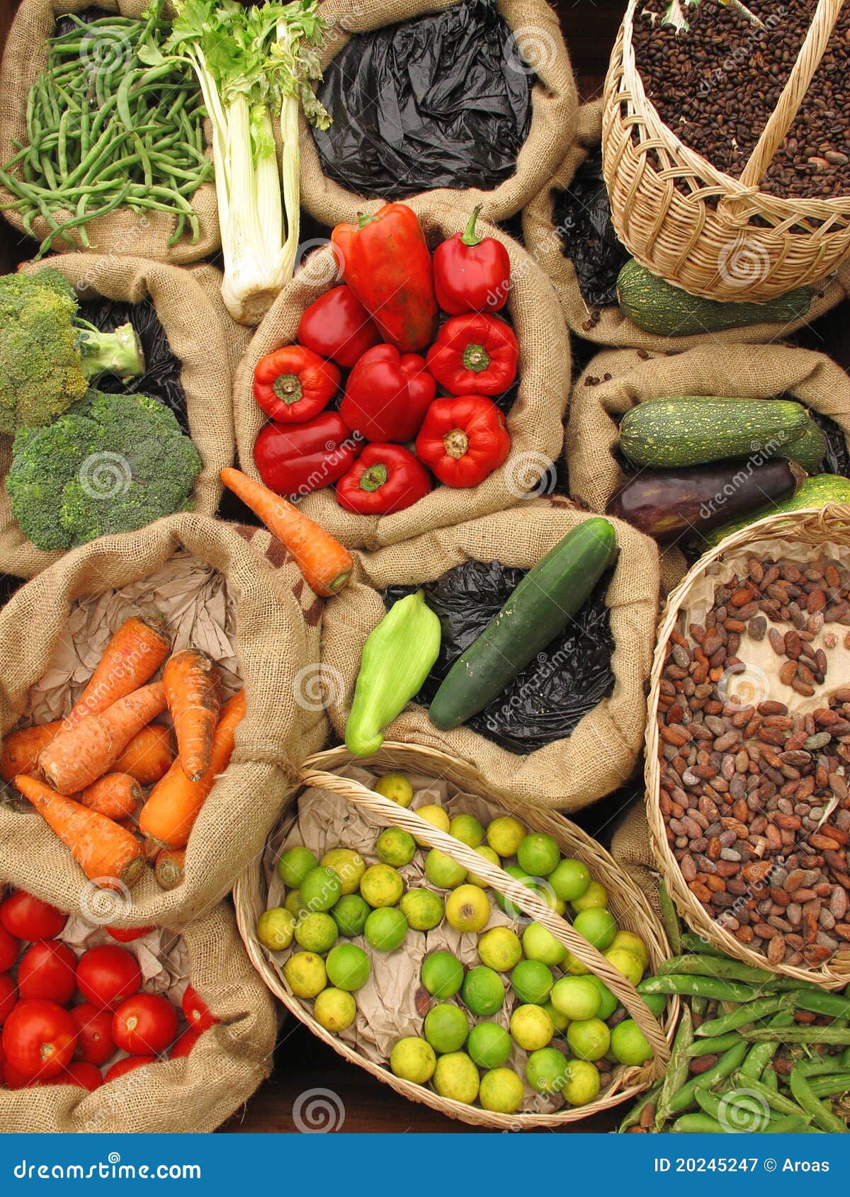 Assortment Organic food stock image. Image of freshness - 20245247