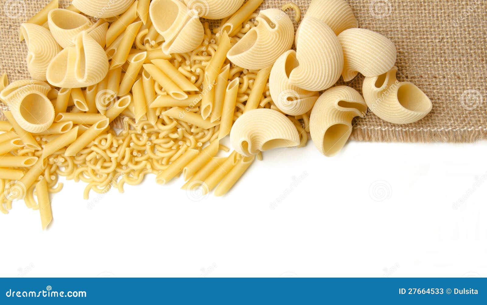 Assortment of pasta stock image. Image of carbohydrates - 27664533