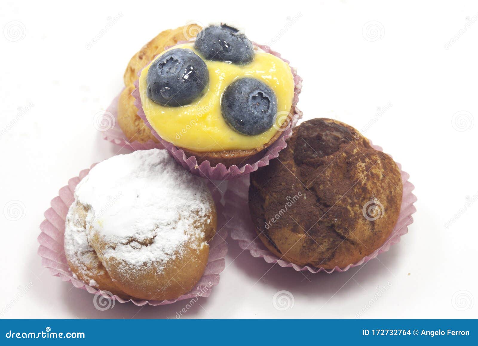 Assortment of Pastries Made in Pastry Stock Photo - Image of dessert ...