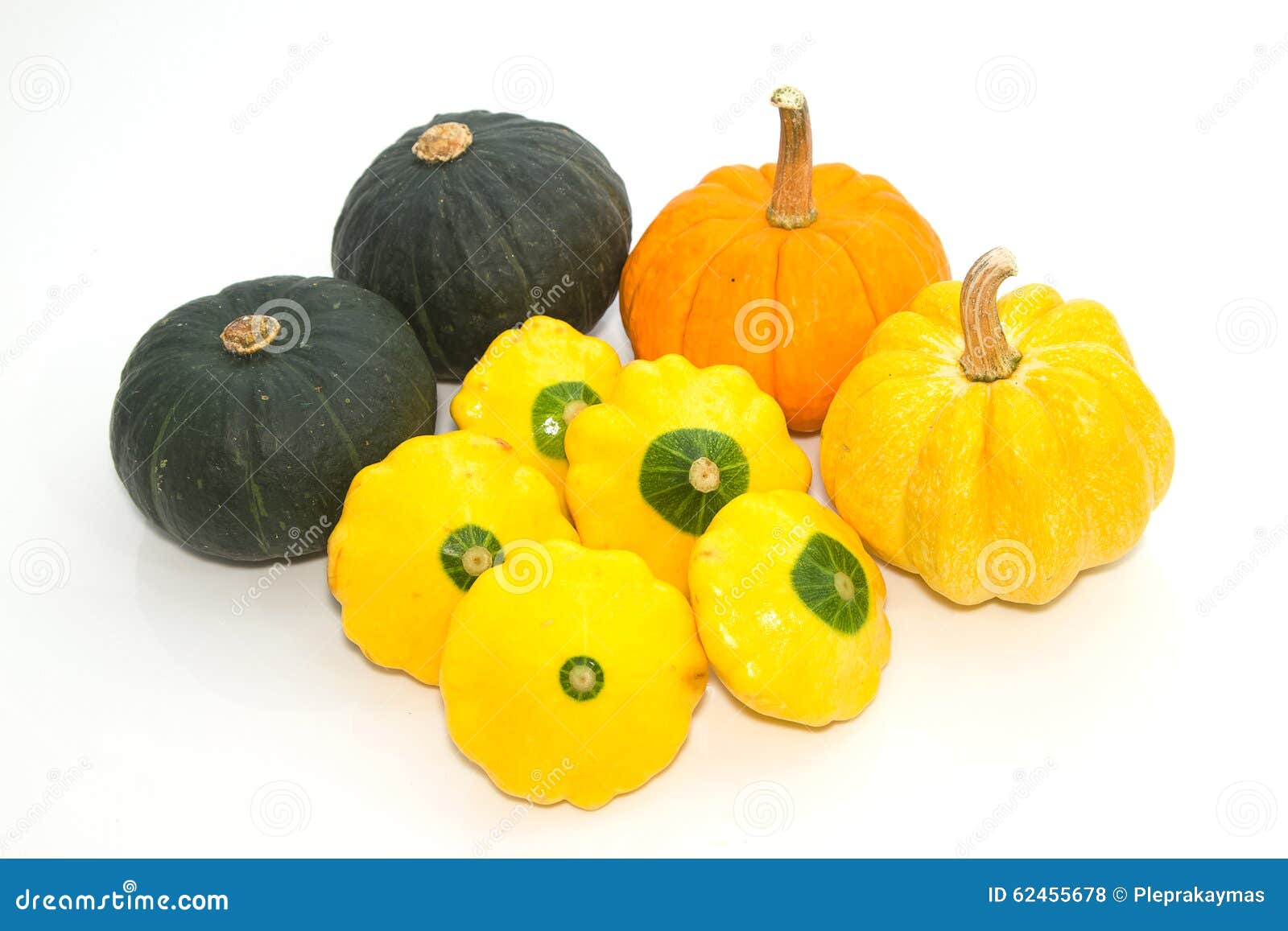 Assortment of pumpkins stock photo. Image of harves, colorful - 62455678