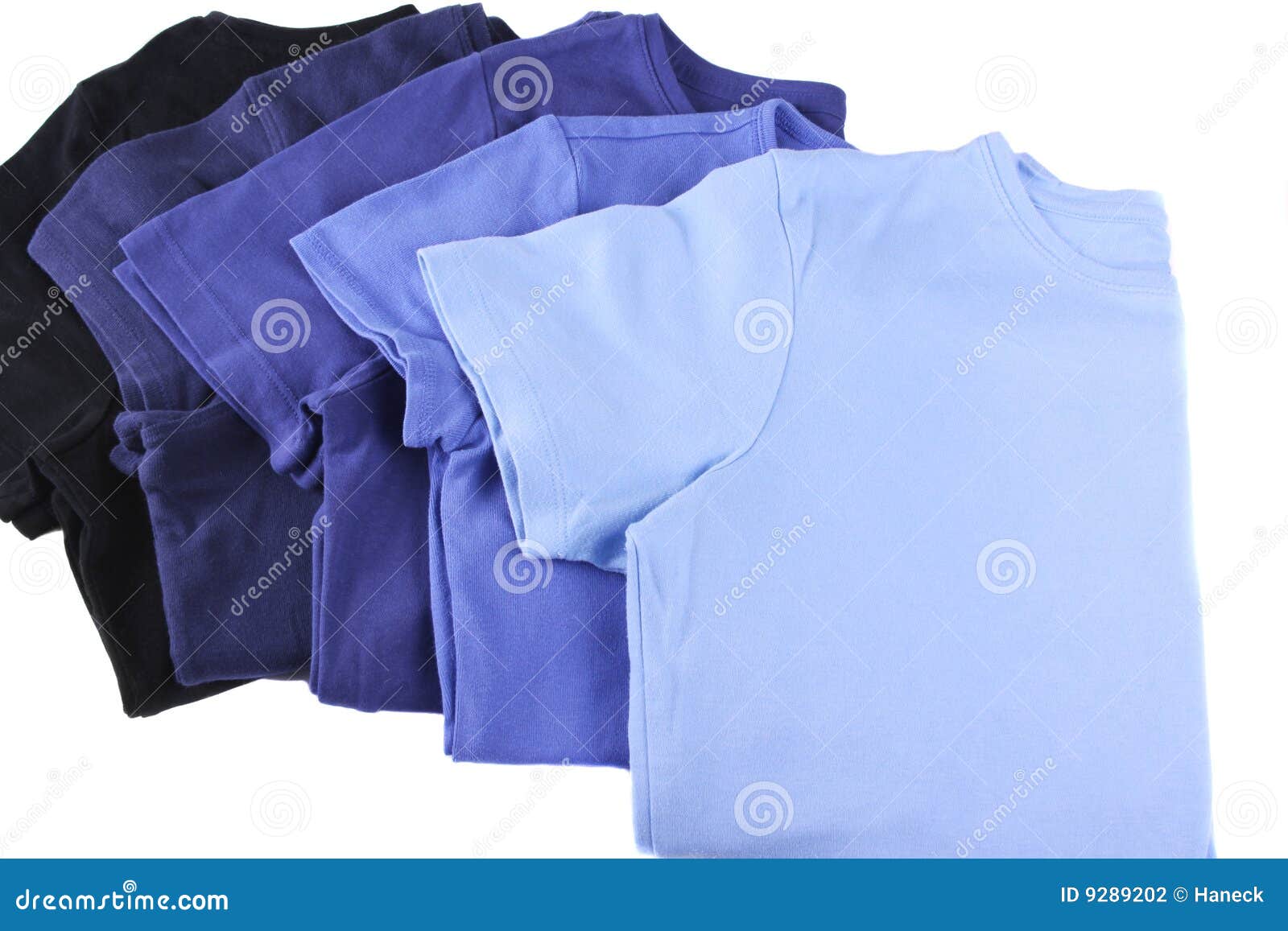Assortment of Shirts stock photo. Image of pile, colorful - 9289202