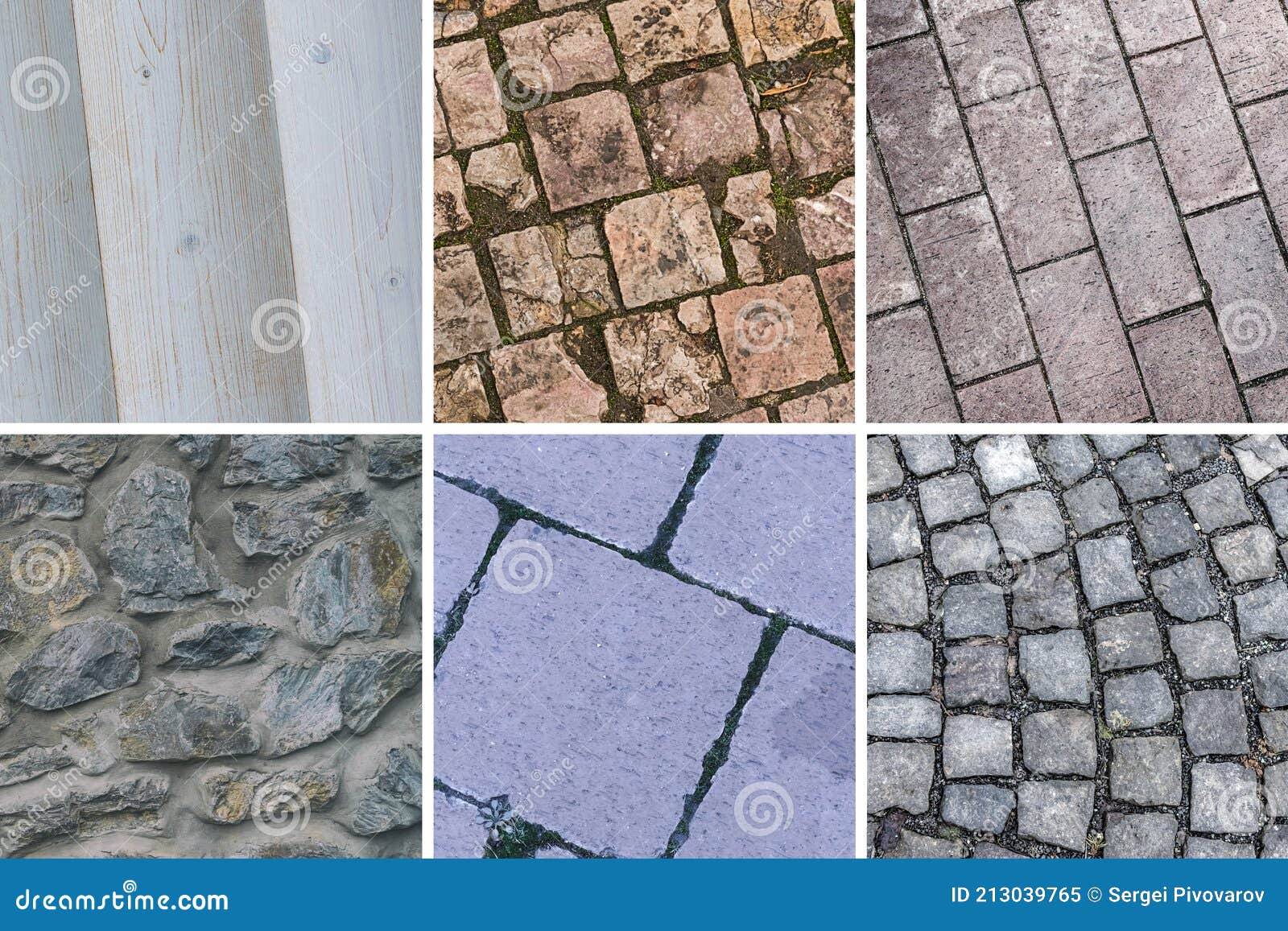 Stone Surfaces With Different Textures Stock Image | CartoonDealer.com ...