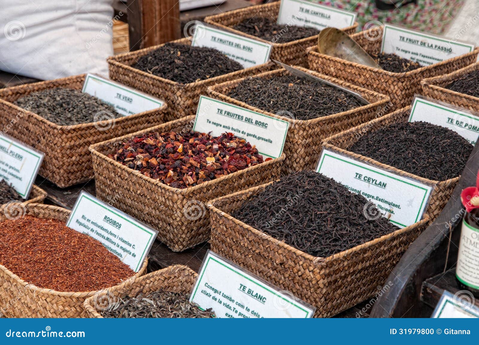 Assortment of TEA stock photo. Image of branch, background - 31979800