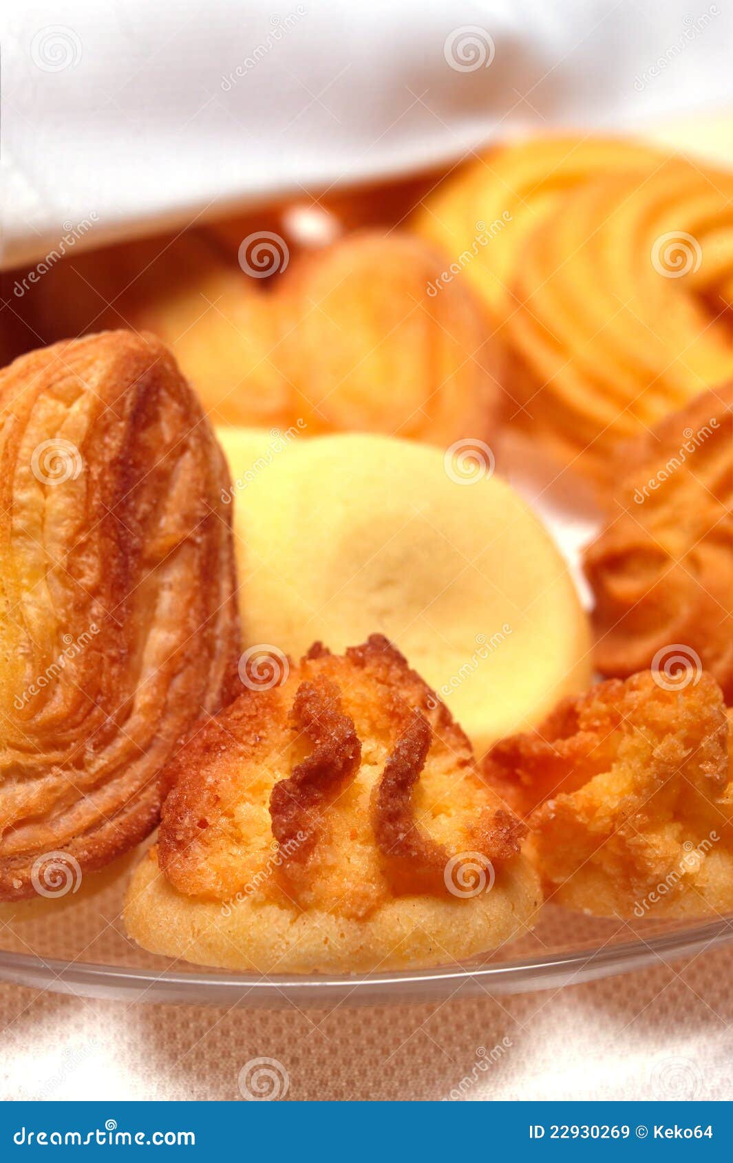 Assortment of tea pastry stock image. Image of closeup - 22930269