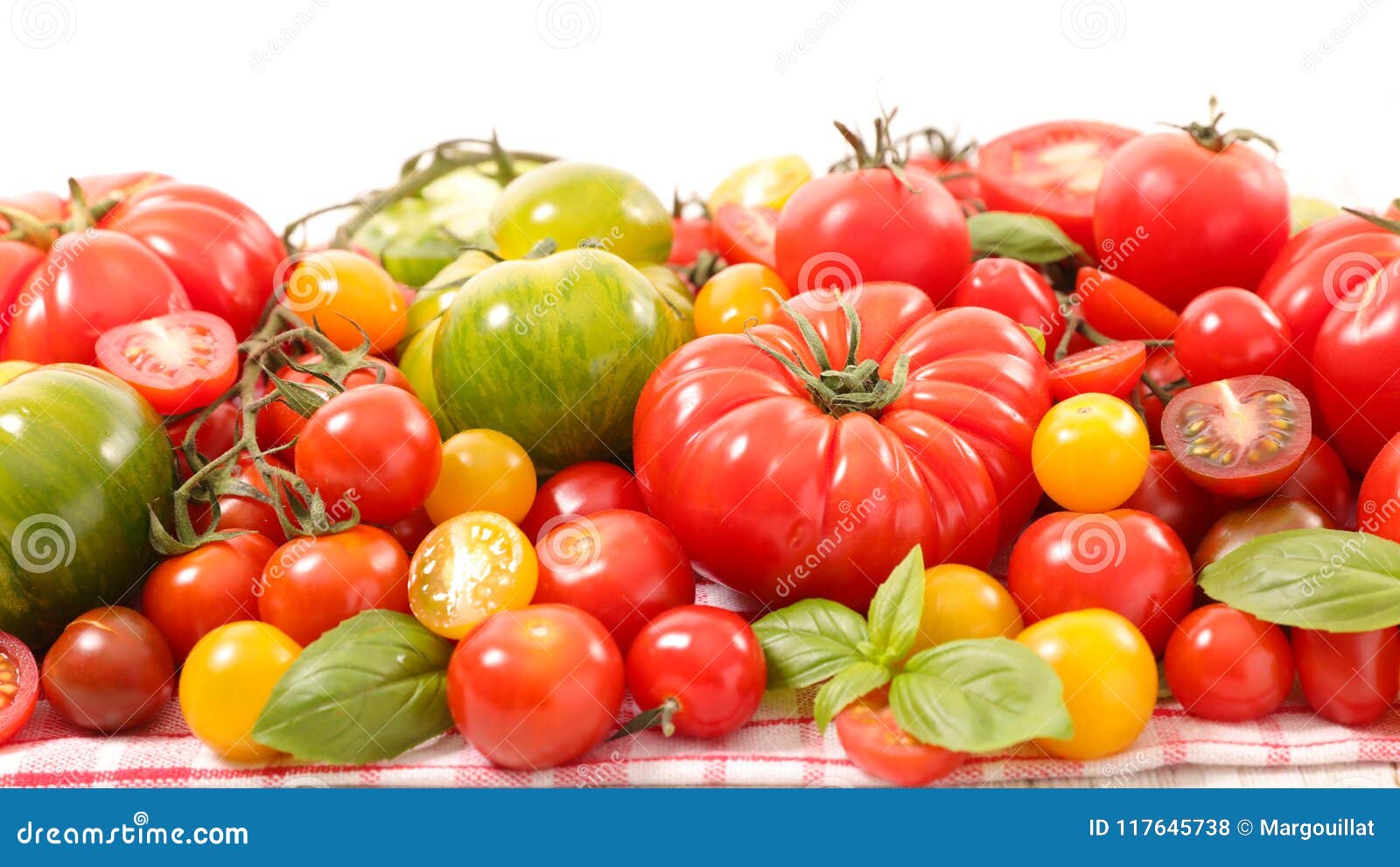 Assortment of tomatoes stock photo. Image of freshness - 117645738