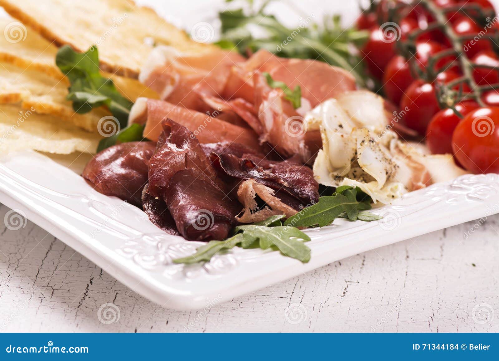 Assortment of Traditional Italian Appetizers Stock Photo - Image of ...