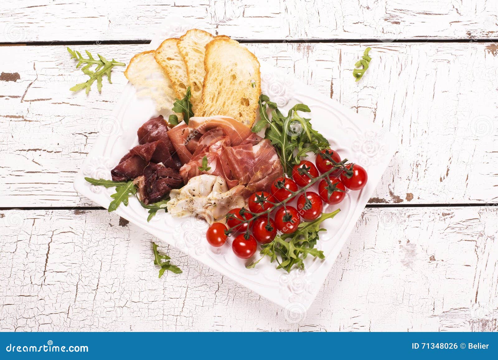 Assortment of Traditional Italian Appetizers Stock Photo - Image of ...