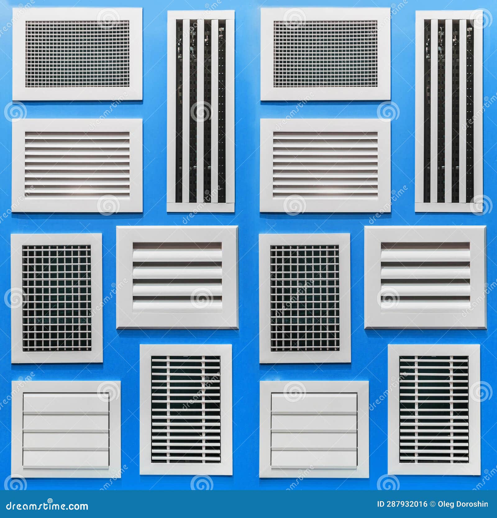 Assortment of Ventilation Grilles for Home and Office Stock Photo ...