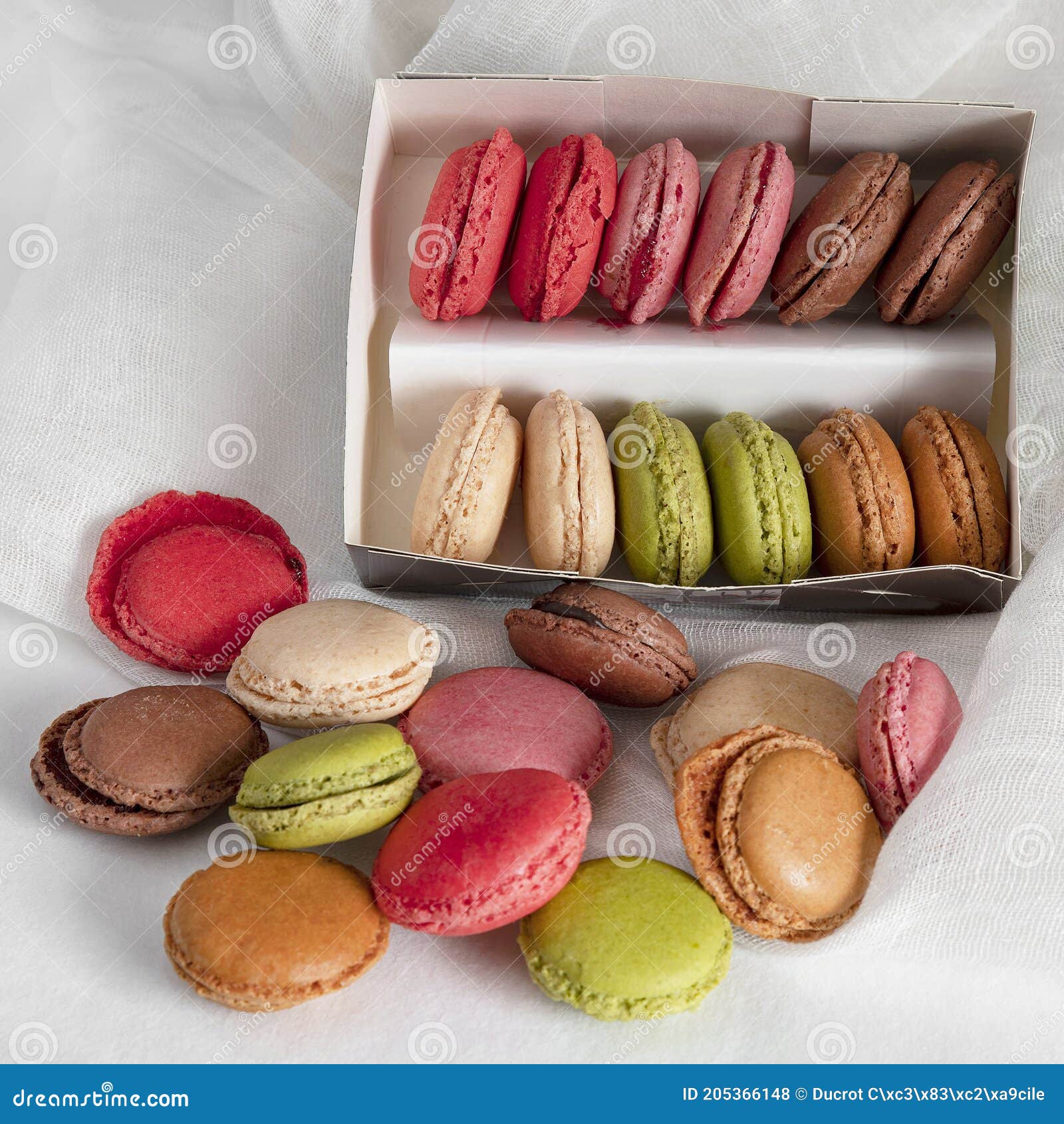 Assortments of Coloured Macaroons Stock Photo - Image of close, dessert ...