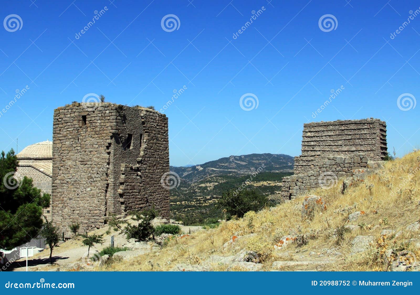 Assos (Behramkale) stock photo. Image of archeology, europe - 20988752